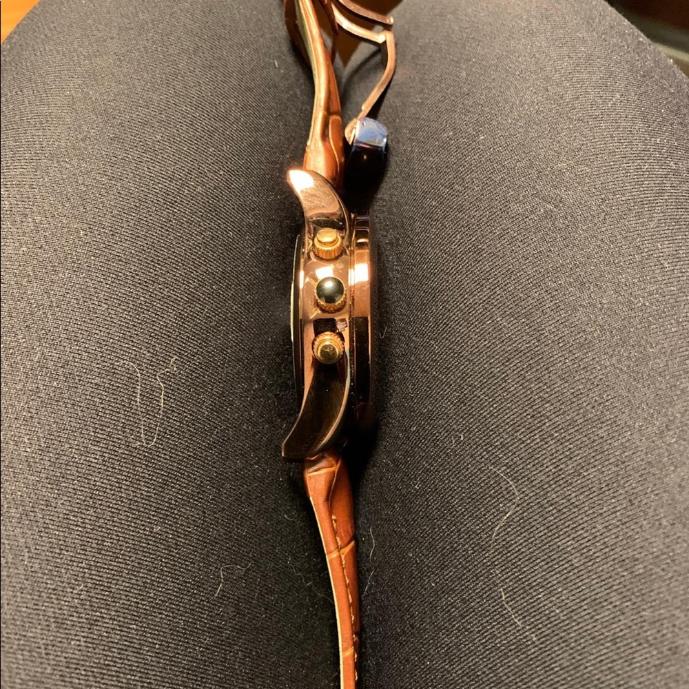 Johnny Dang Signature Dial Brown Toned Watch - Gem